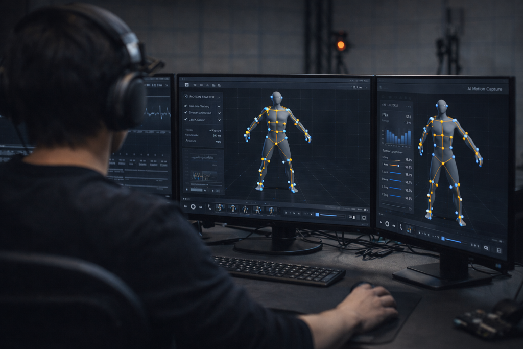 Top‑7 AI Motion Capture Tools 2025
